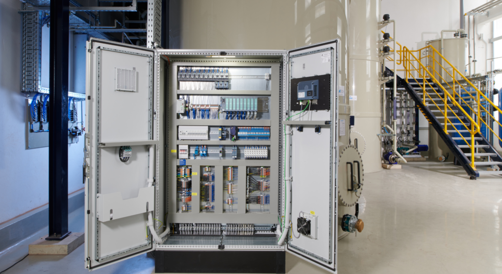Automation technology in wastewater and process water treatment