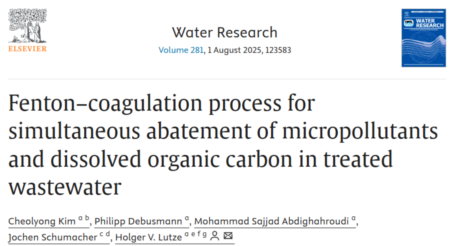 Patented ALMAWATECH process for Fenton flocculation at neutral pH ...