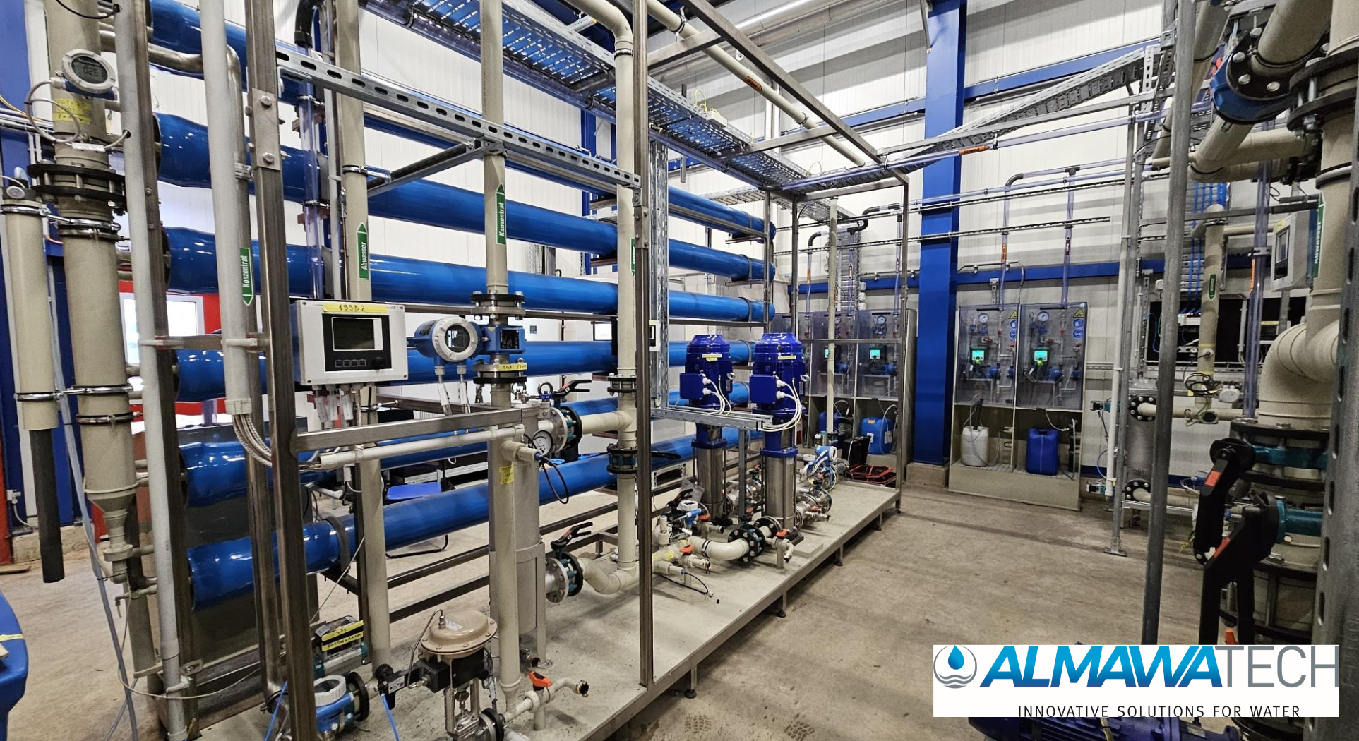 Reference: Cooling tower blowdown water recycling for EEW